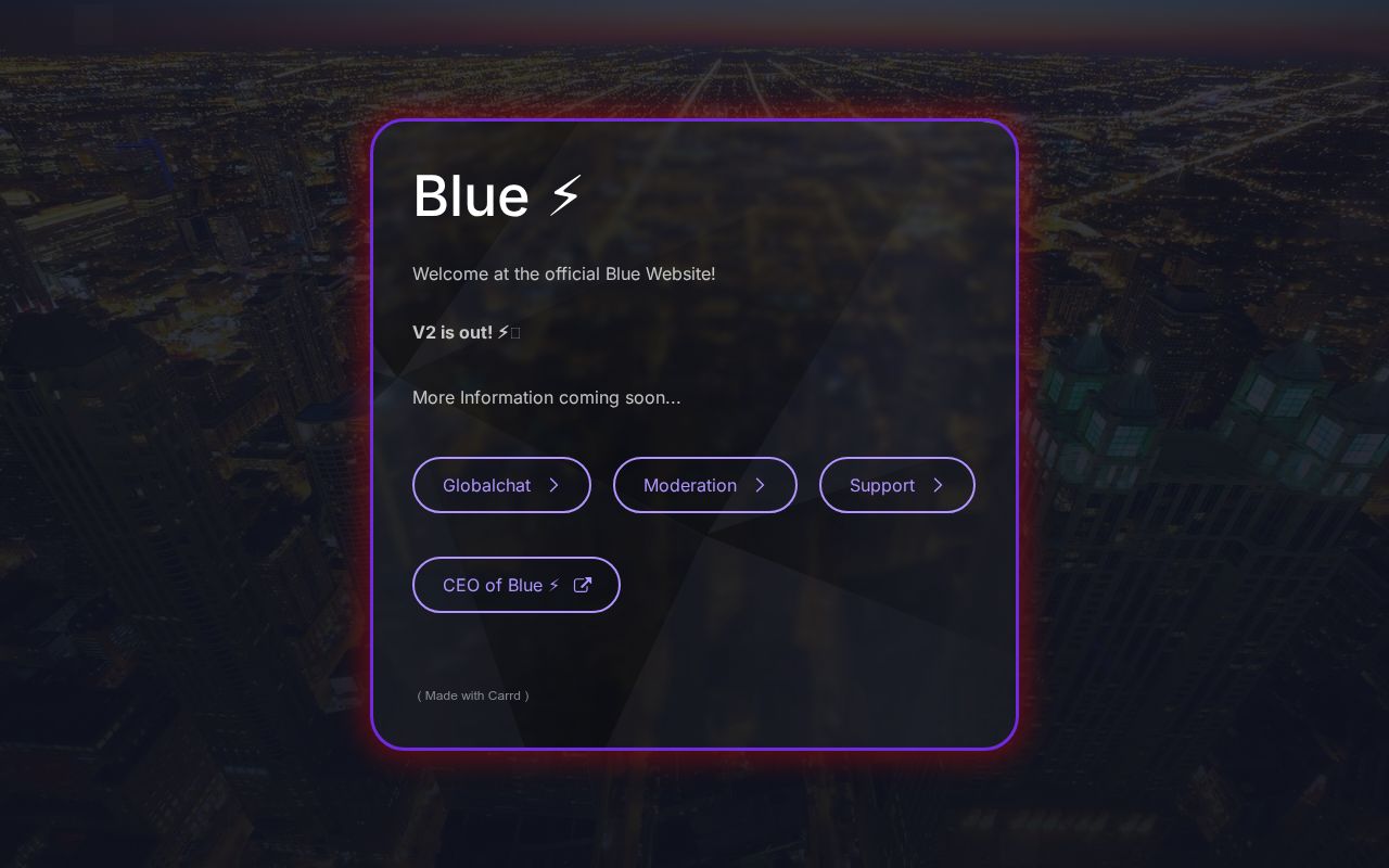 Blue ⚡